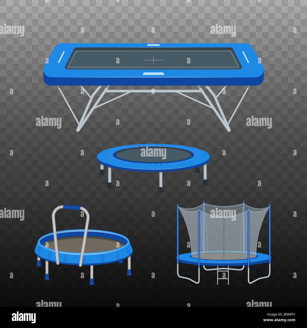 Trampoline park children indoor hi-res stock photography and images - Alamy