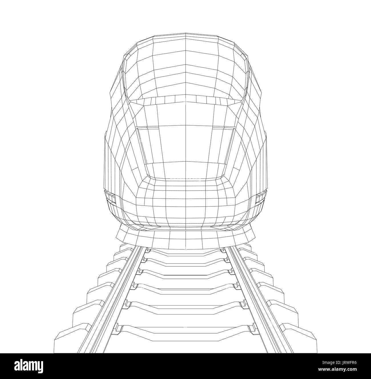 High speed train sign business Black and White Stock Photos & Images ...