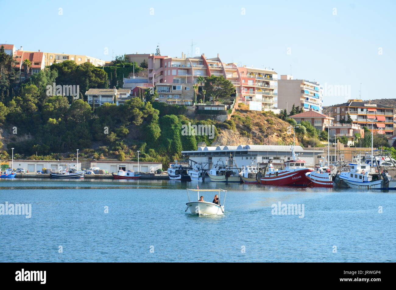 Port of Mazarrón, Murcia. Spain Stock Photo - Alamy