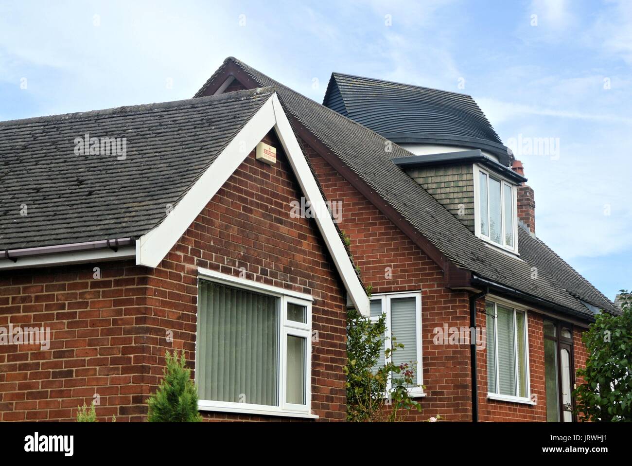 Triangular roofs hi-res stock photography and images - Alamy