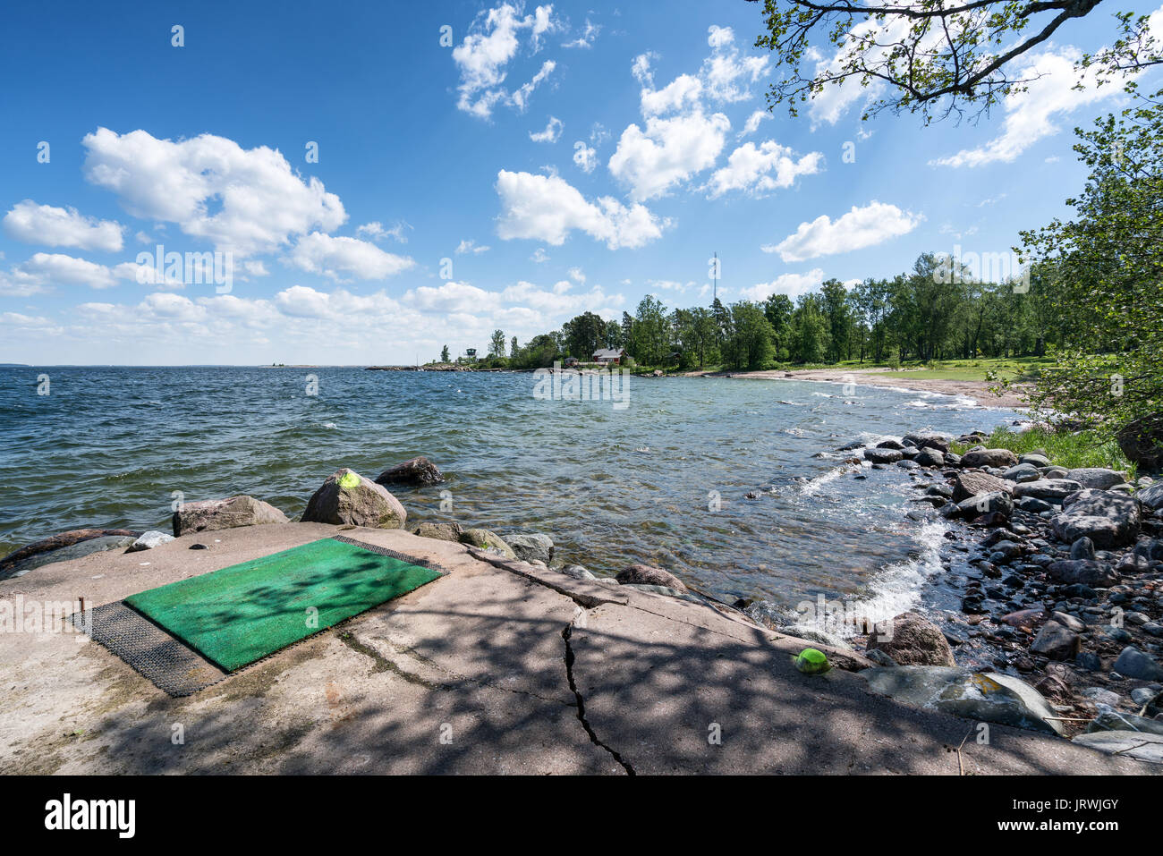 Visiting the former military island called Isosaari, Helsinki, Finland ...