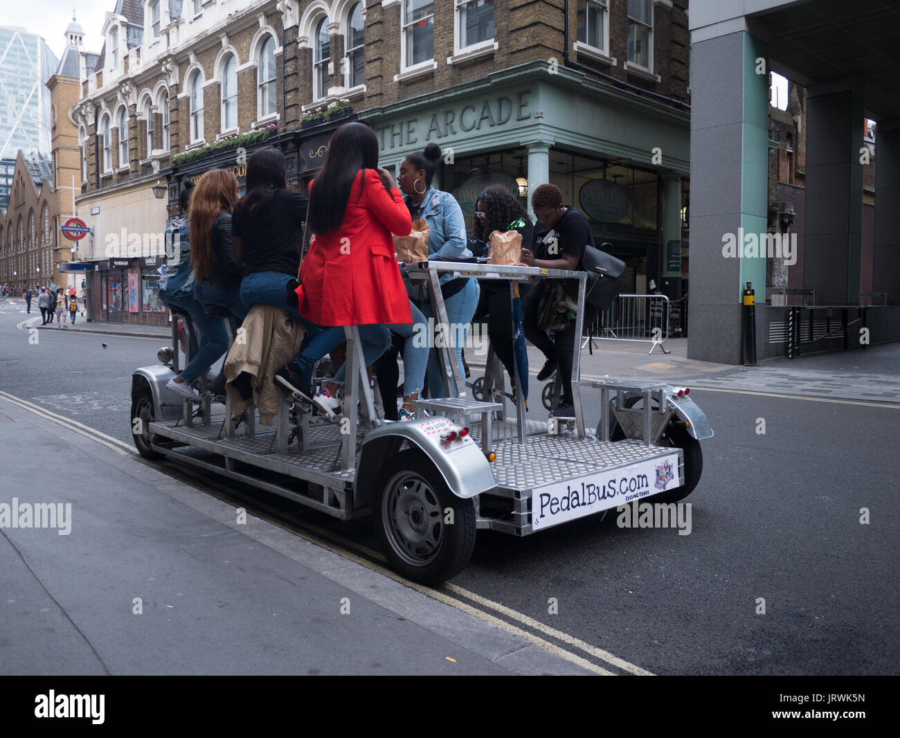 London pedalbus hi-res stock photography and images - Alamy