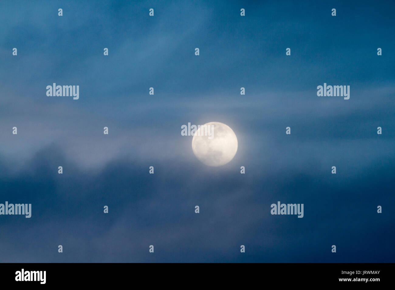 Dark evening moon hi-res stock photography and images - Alamy