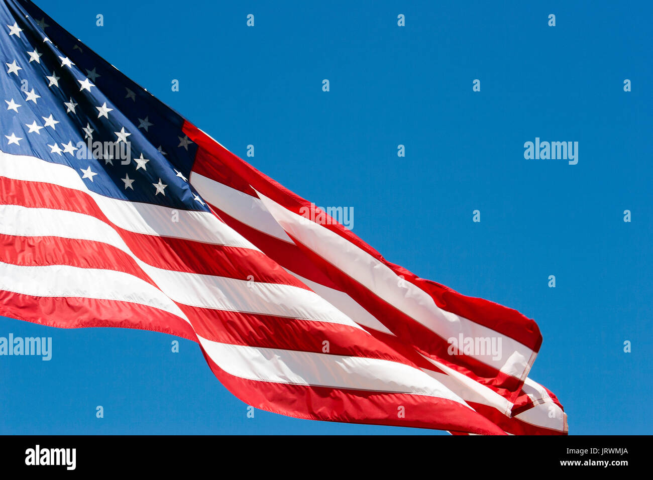 Flag united states flown hi-res stock photography and images - Alamy