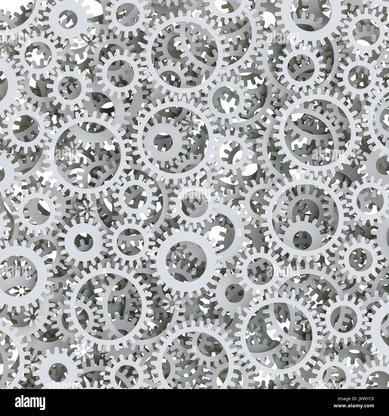 Texture of white gear wheels Stock Photo - Alamy