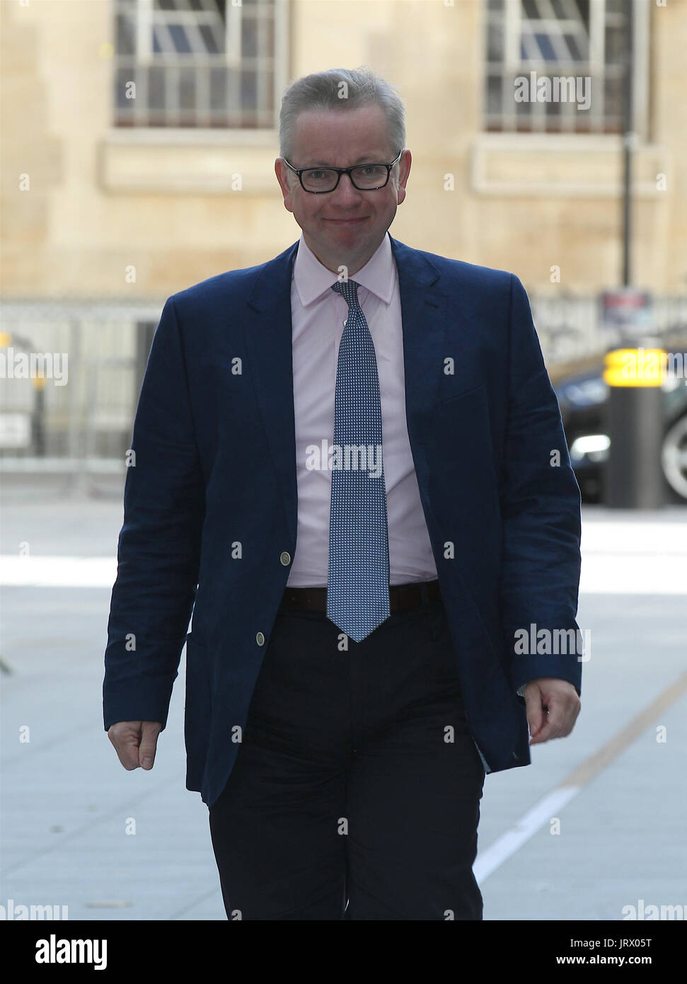 Michael Gove MP attends the BBC Andrew Marr Show at the BBC Studios in ...