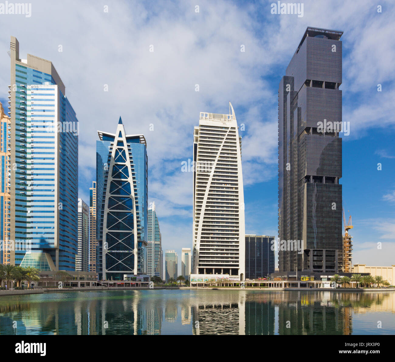 Jumeirah lake towers hi-res stock photography and images - Alamy