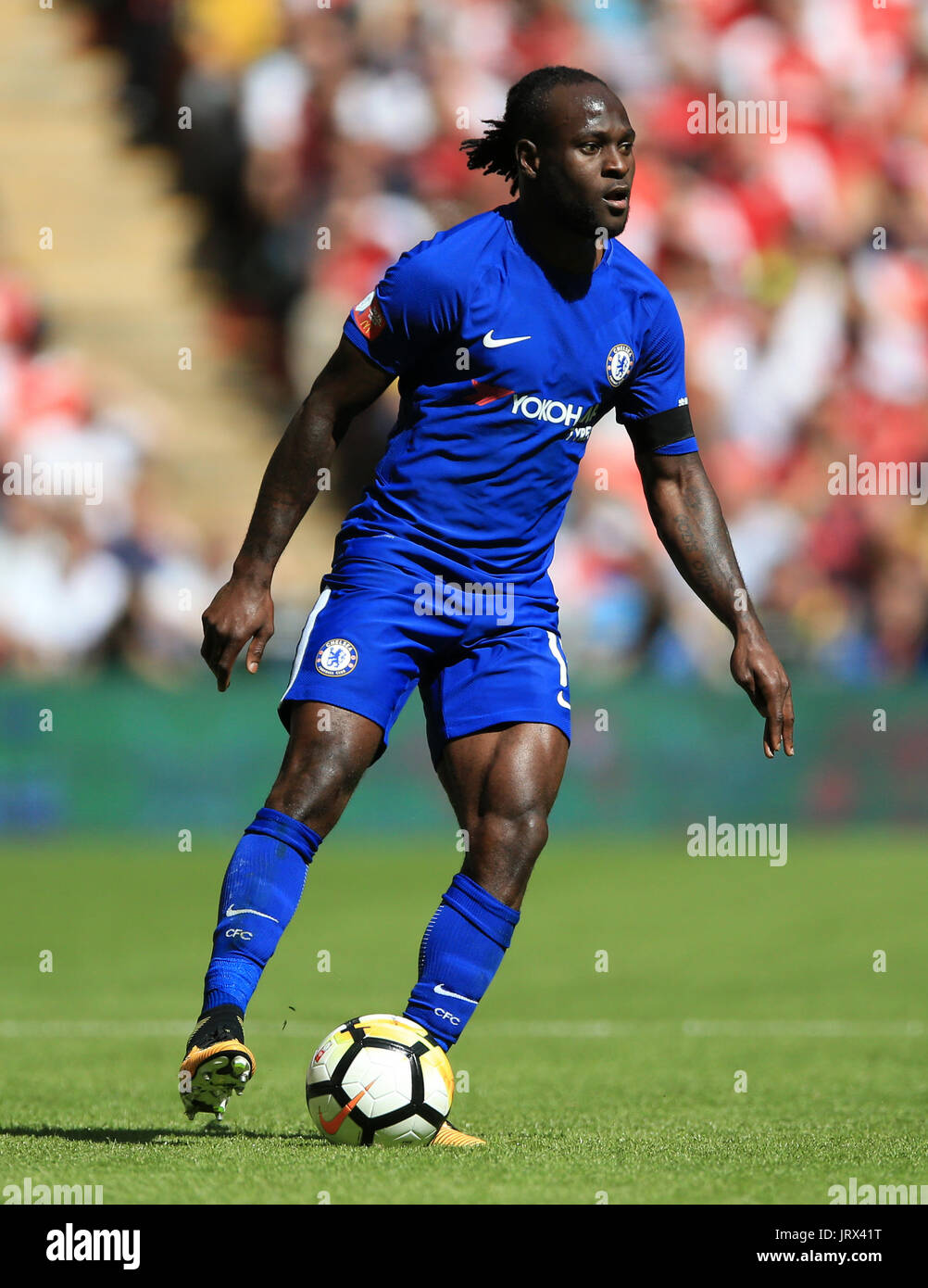 Chelsea's Victor Moses during the Community Shield at Wembley, London ...