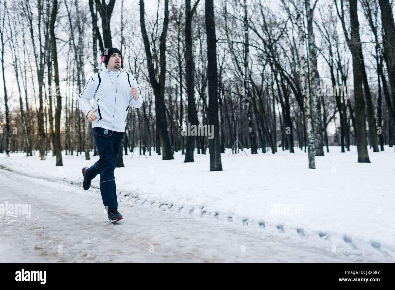 Morning of active man Stock Photo - Alamy