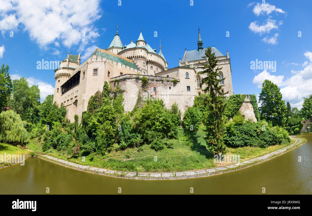 Bojnice - One of the most beautiful castles in Slovakia Stock Photo - Alamy