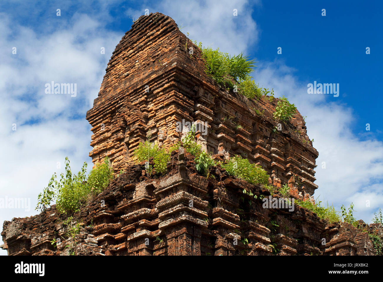 My son. Ancient tower at a world heritage archeaological site of the ...