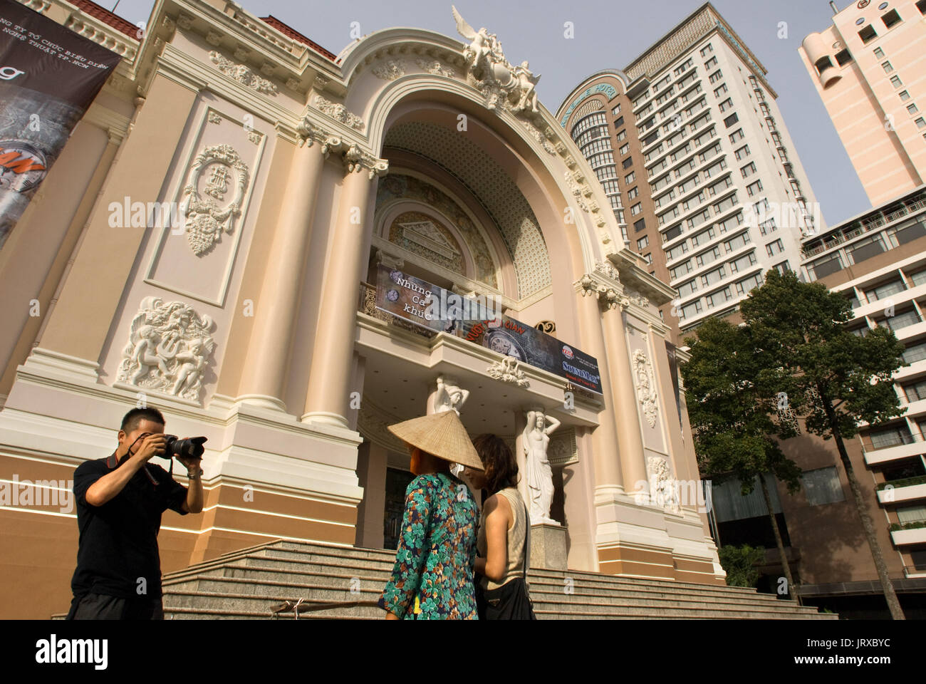 Municipal Theatre, Opera House, Ho Chi Minh City (Saigon), Vietnam ...