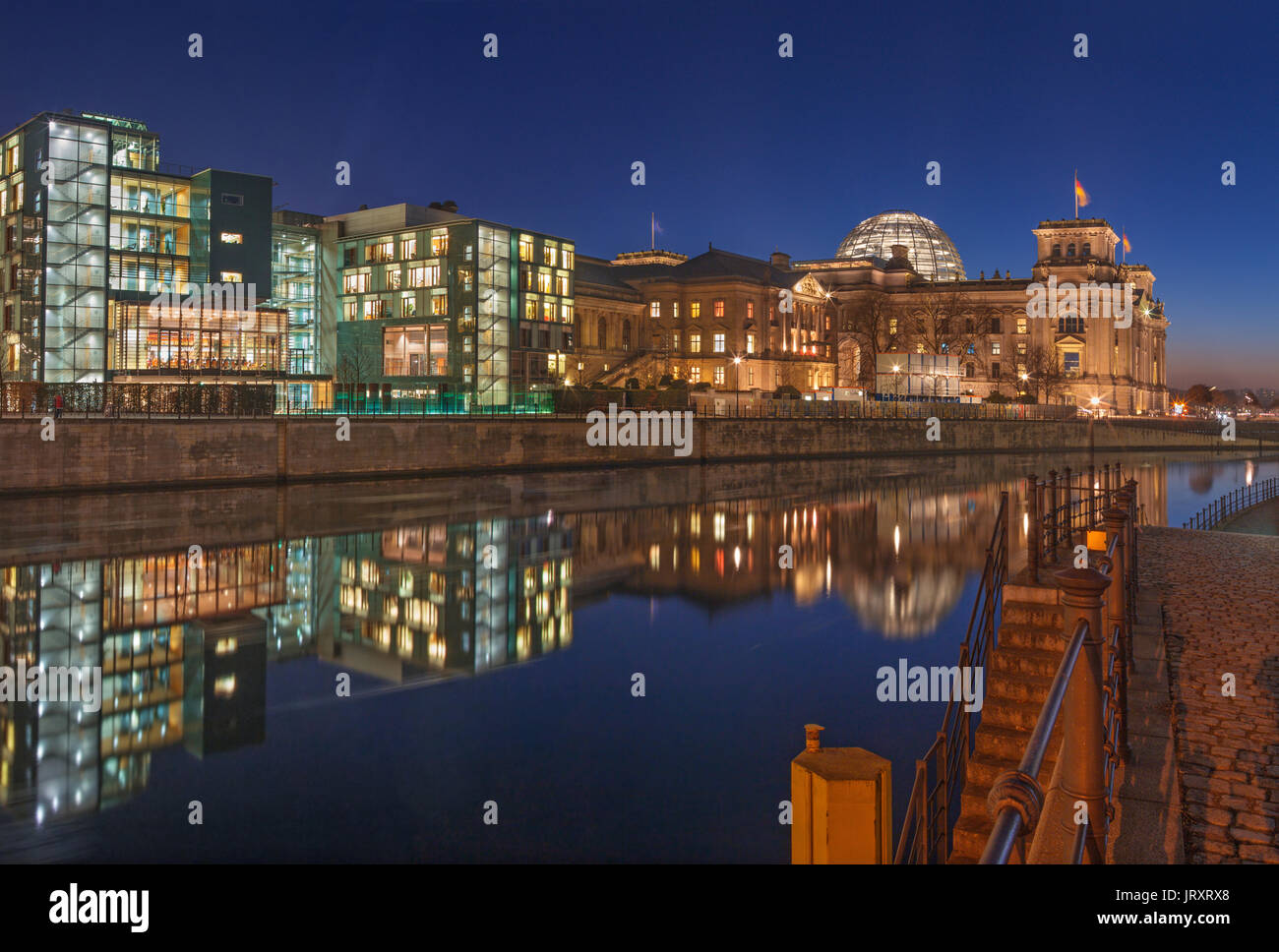 Modern buildings on waterfront in hi-res stock photography and images ...