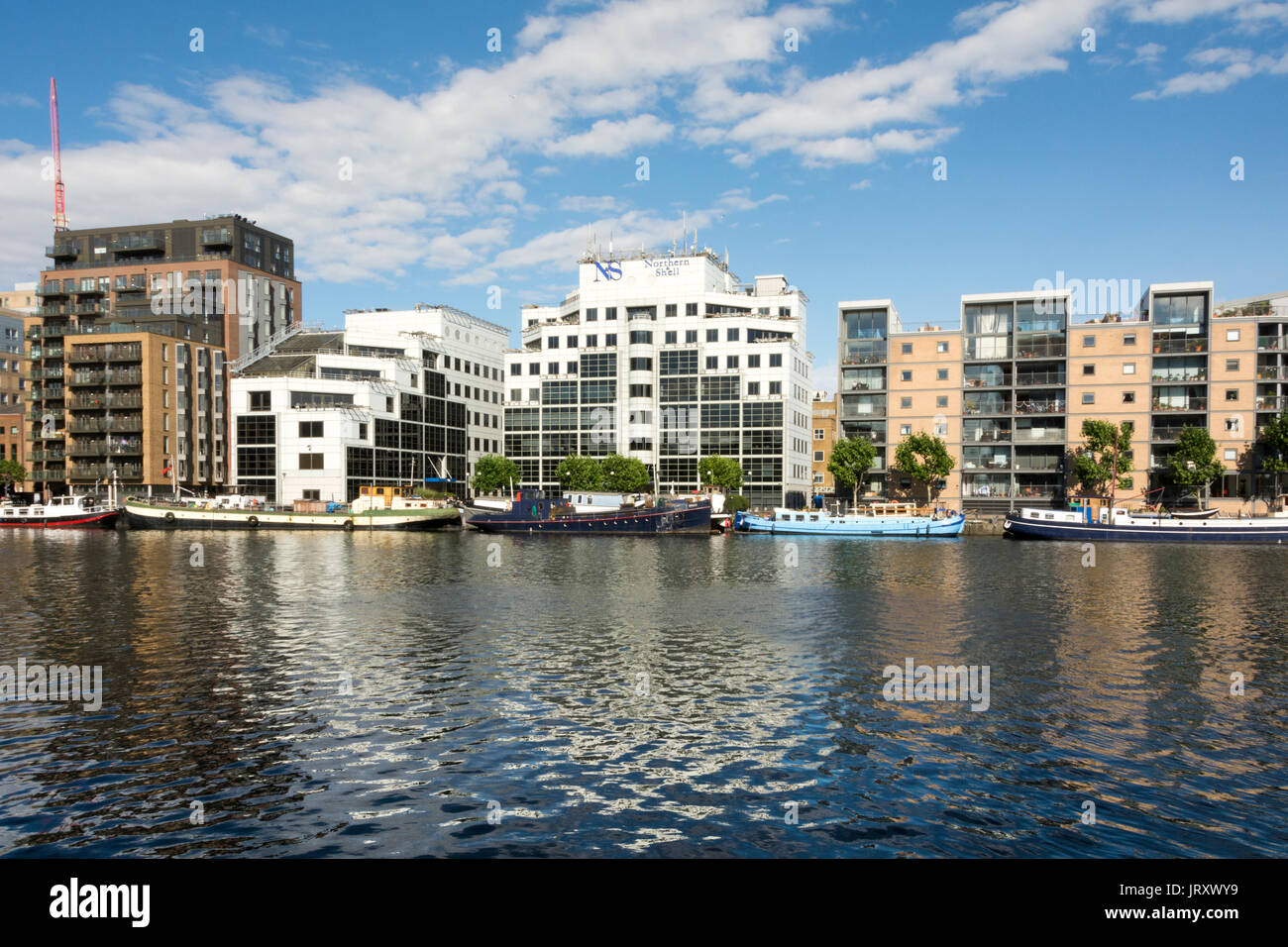 Northern & Shell Media Group offices on the Isle of Dogs, London, UK ...