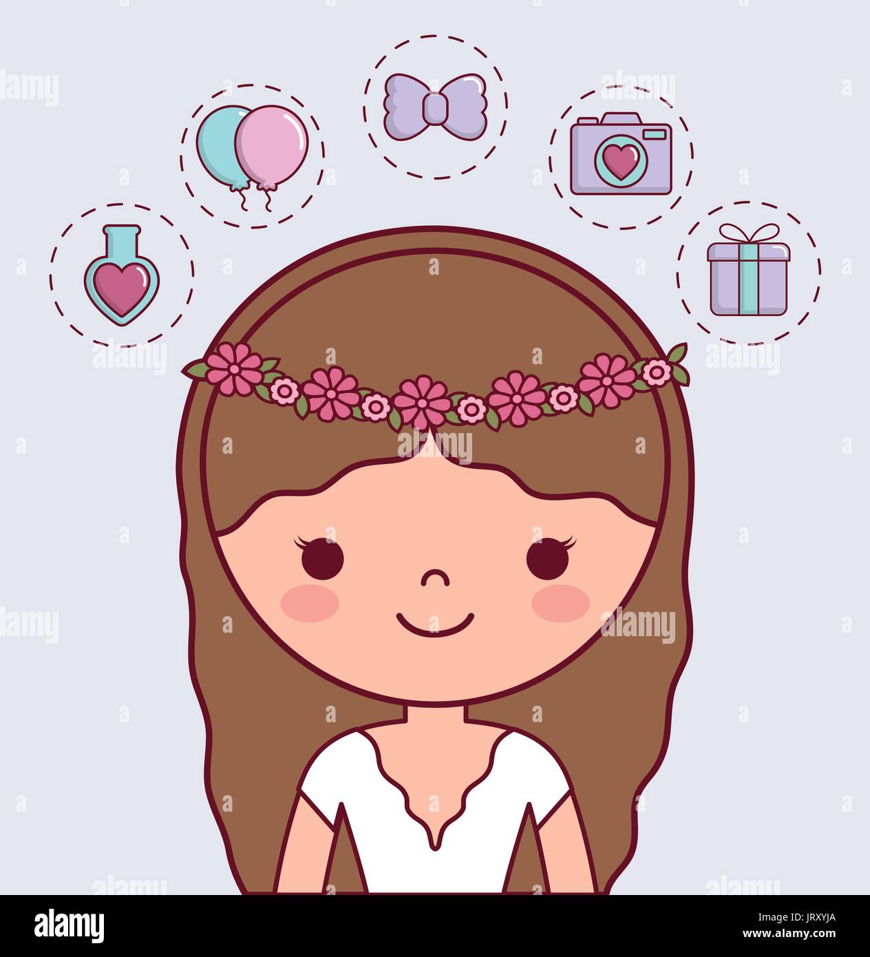 cartoon bride icon Stock Vector Image & Art - Alamy