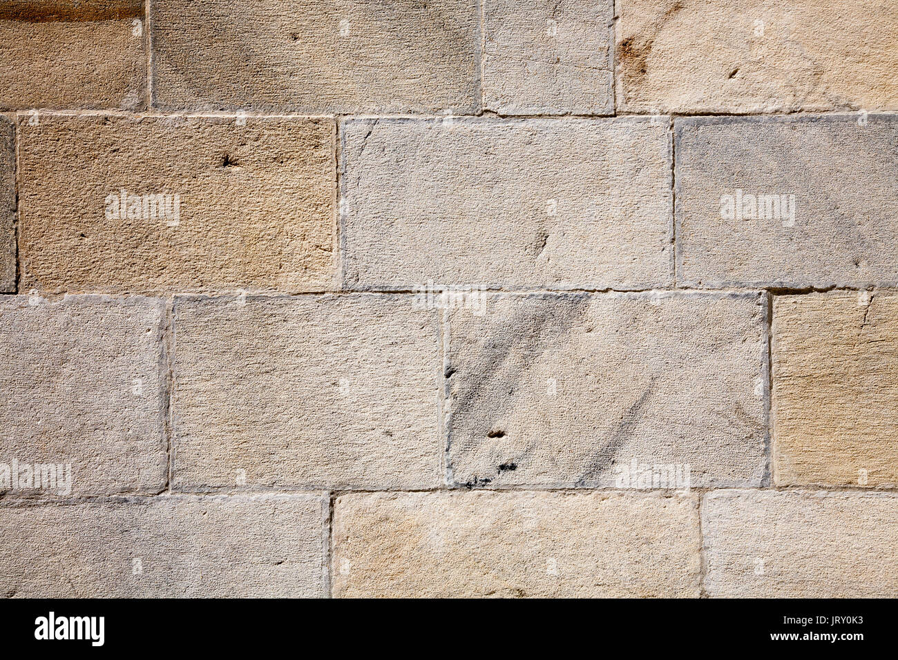 An abstract background of a wall of white stone blocks Stock Photo - Alamy