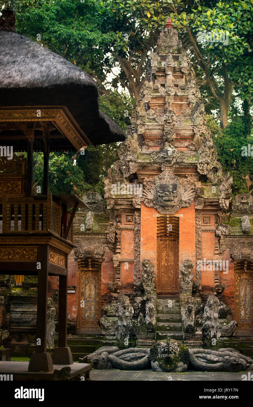 Ubud monkey forest bali temple hi-res stock photography and images - Alamy