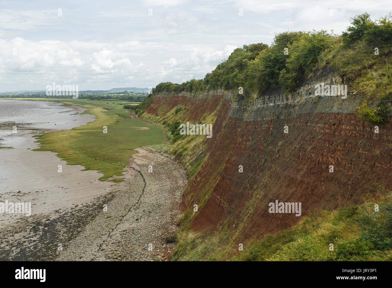 River bank cliff severn hi-res stock photography and images - Alamy