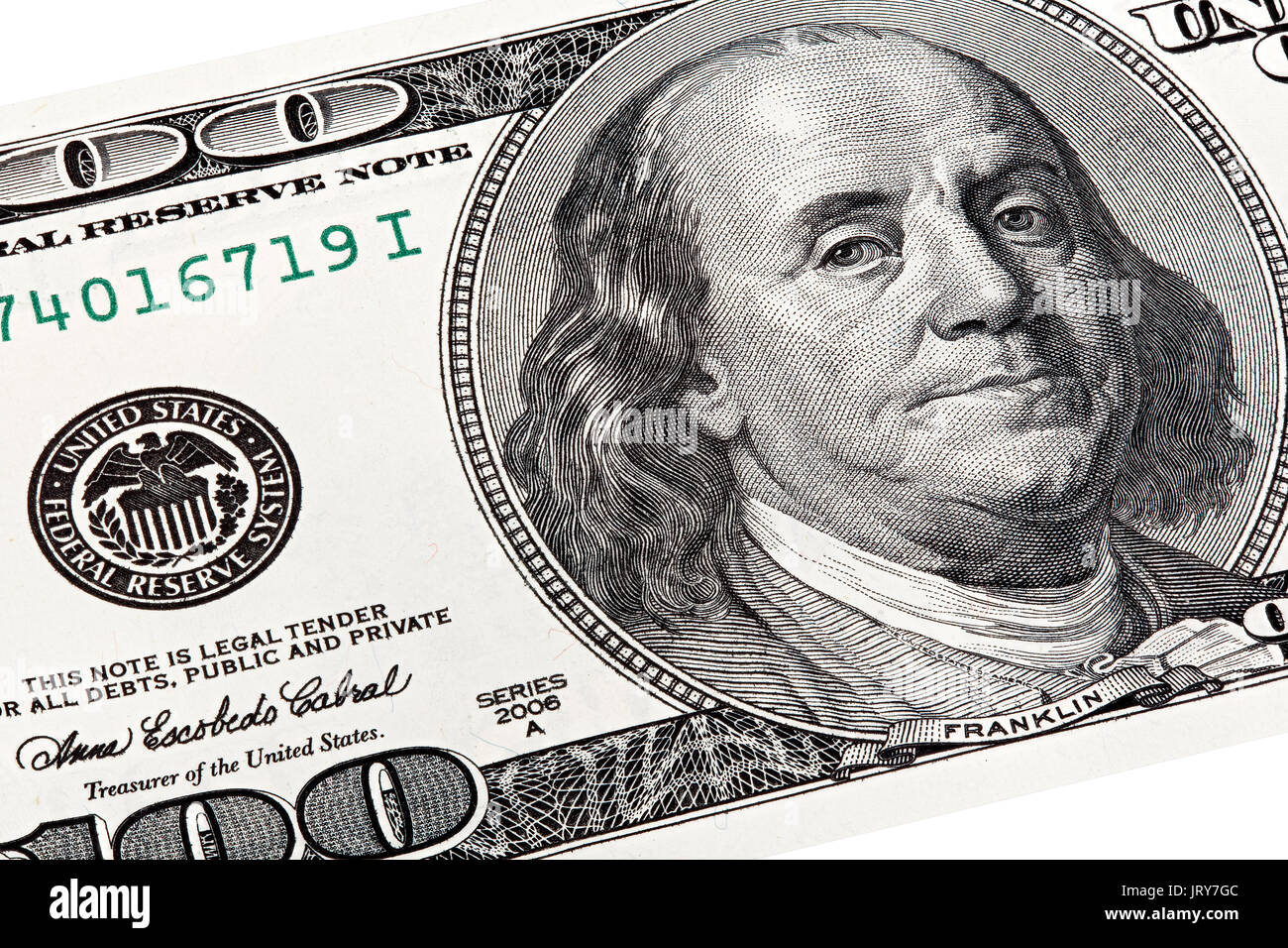 100 bill hi-res stock photography and images - Alamy