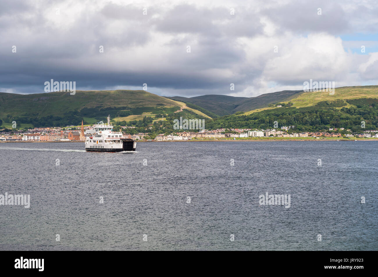 Millport, Scotland - August 3, 2017: The Loch Shira operated by ...