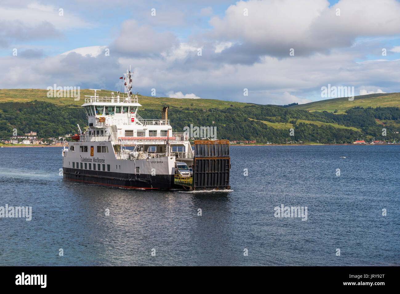 Millport, Scotland - August 3, 2017: The Loch Shira operated by ...