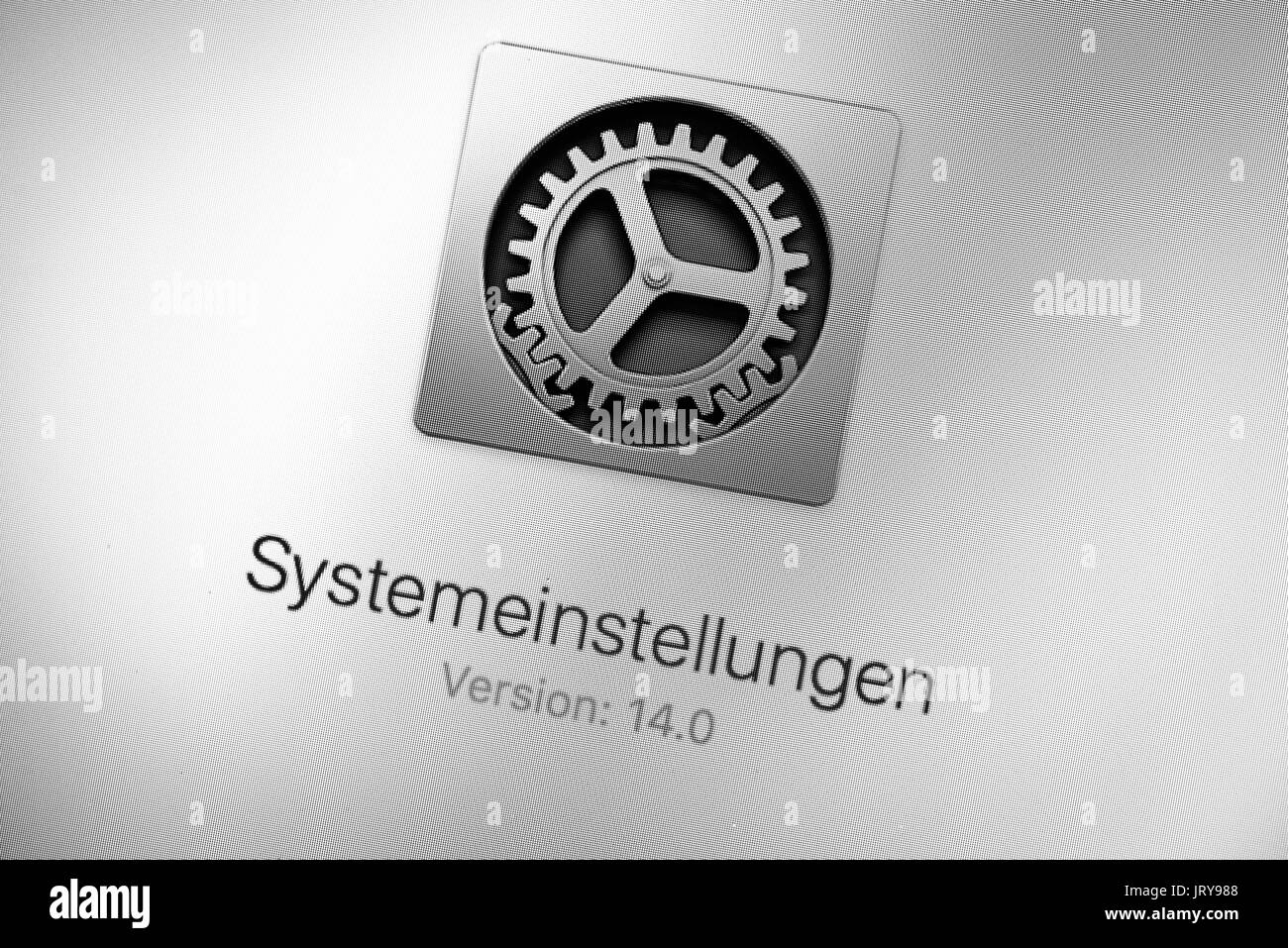 Settings cogwheel hi-res stock photography and images - Alamy