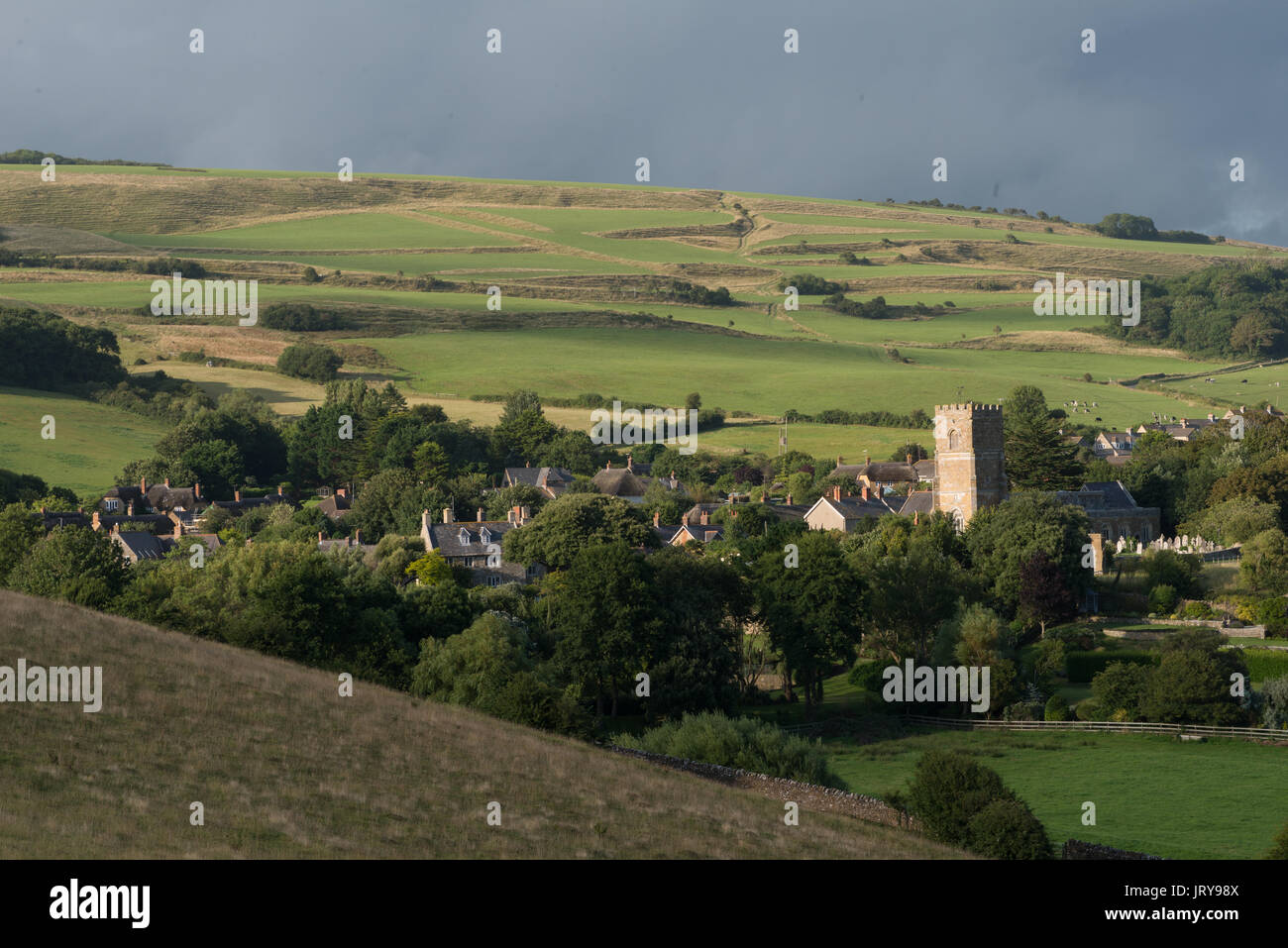 Abbotsbury Village Dorset Stock Photo - Alamy