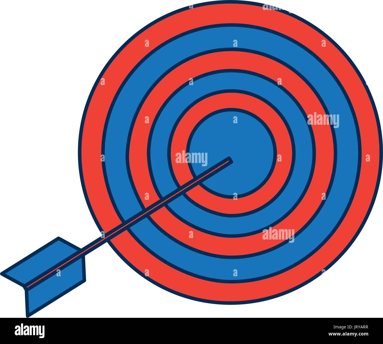 target market consumer bullseye or goalnounce Stock Vector Image & Art ...