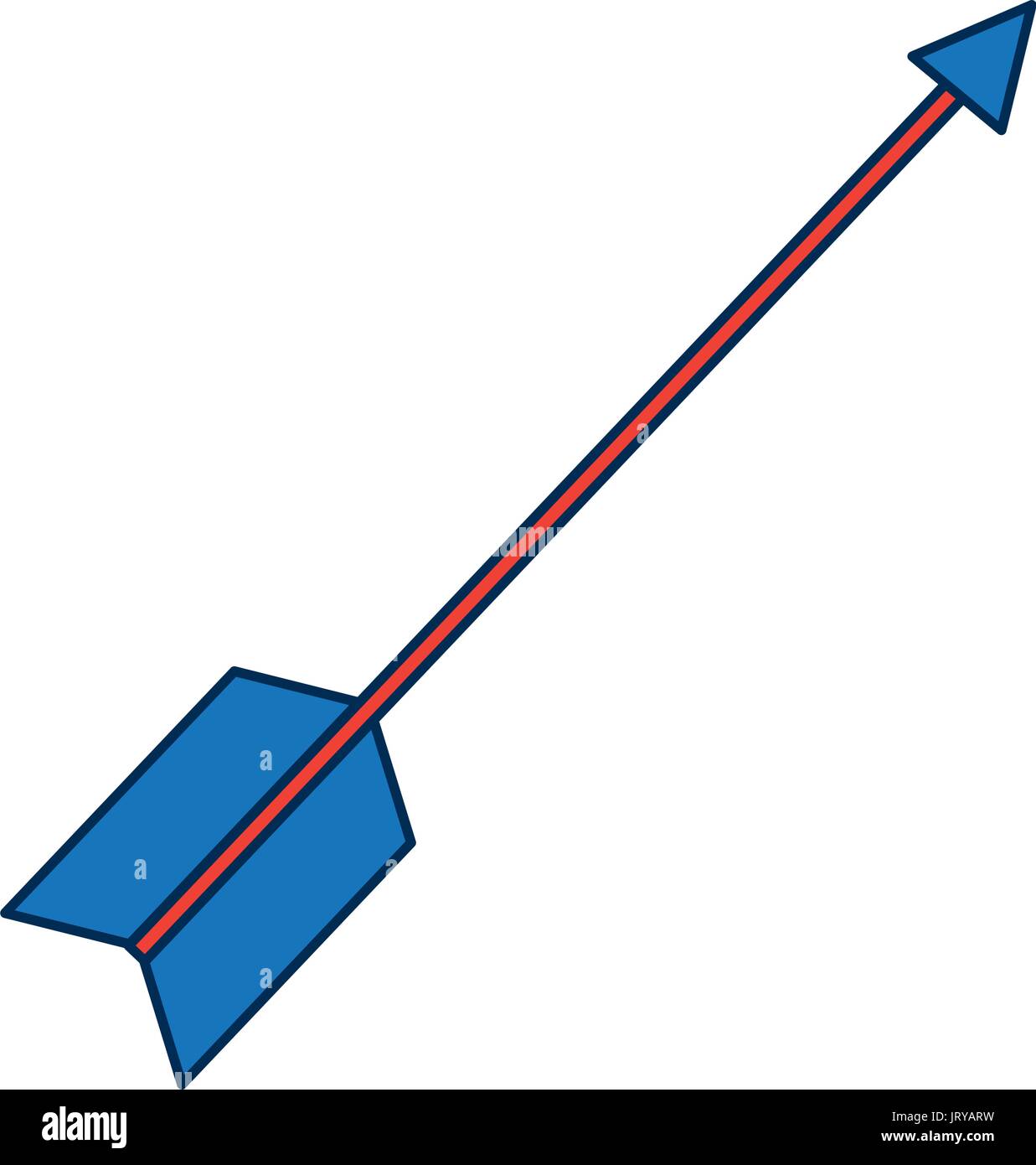 arrow targeting exact business concept goal achievement Stock Vector ...