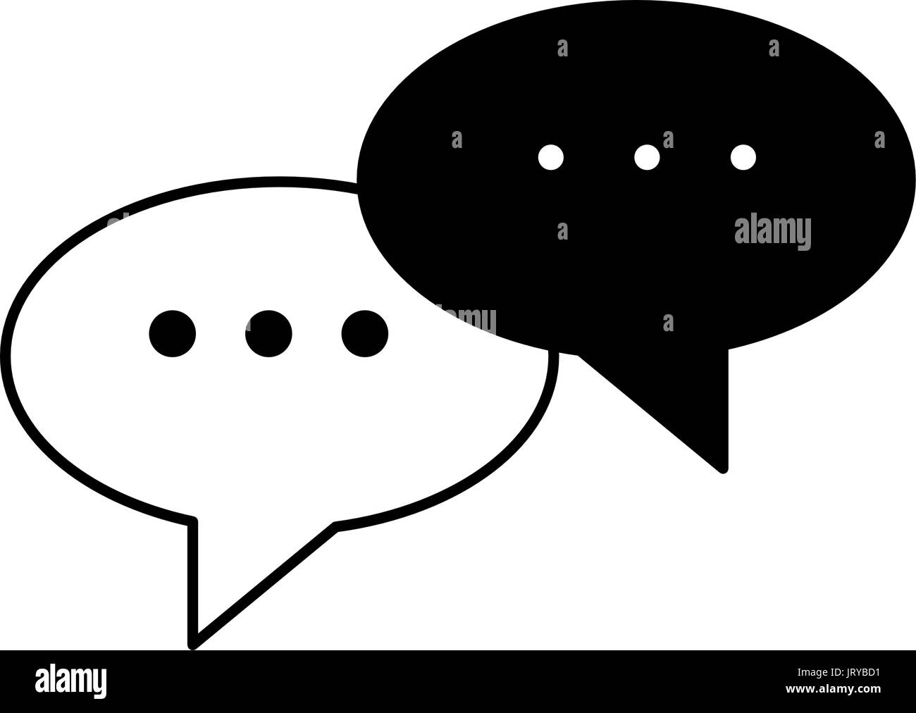 Conversation bubbles image hi-res stock photography and images - Alamy