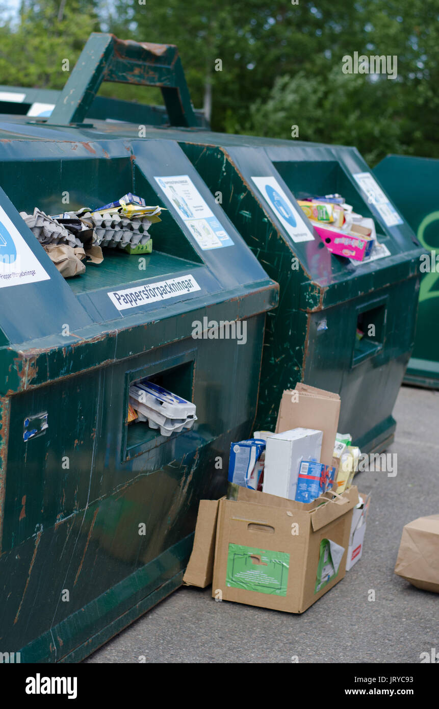 Recycling in sweden hi-res stock photography and images - Alamy