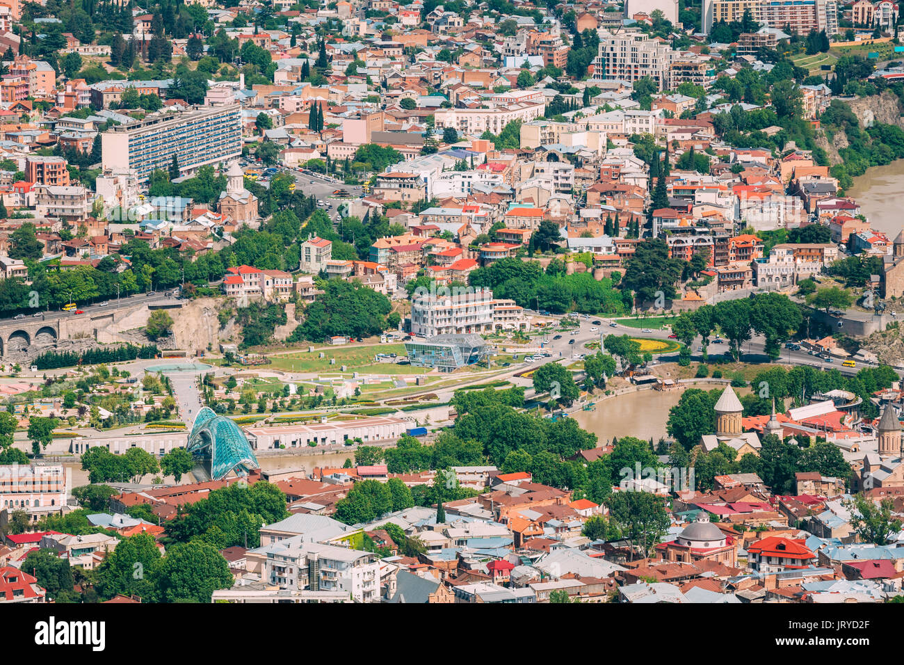 Georgia aerial view hi-res stock photography and images - Alamy