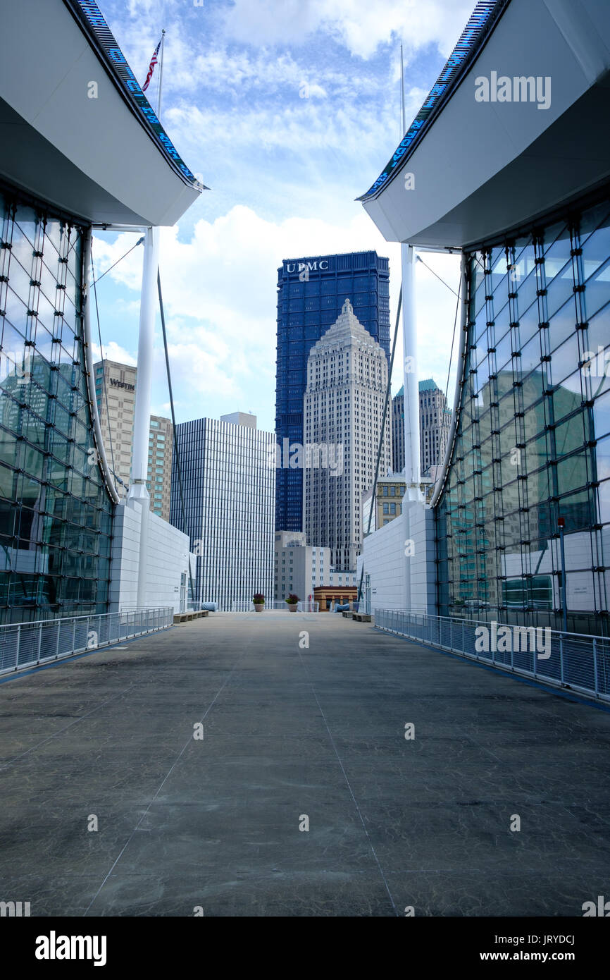 Roof of the The David L. Lawrence Convention Center, Pittsburgh ...