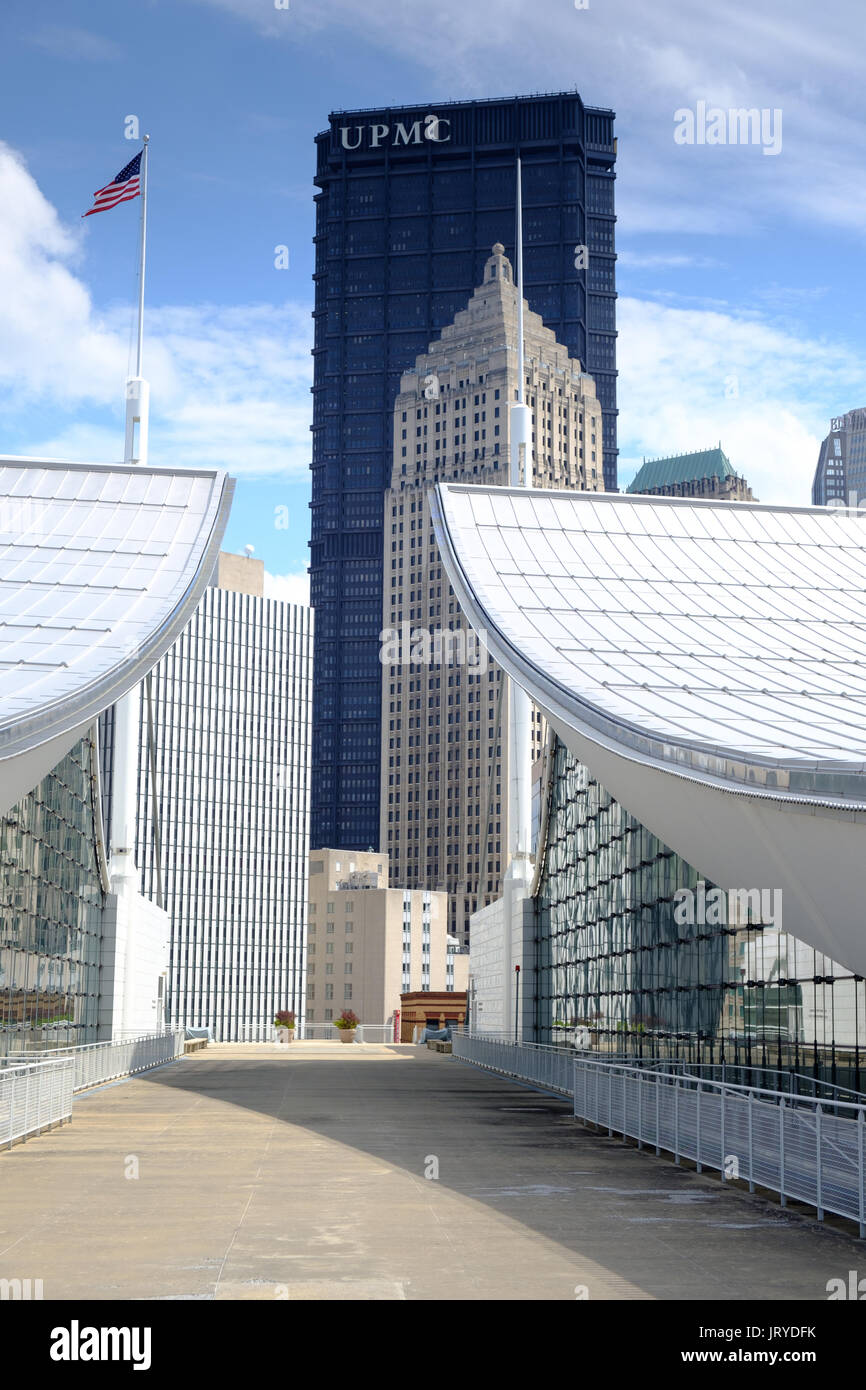 Roof of the The David L. Lawrence Convention Center, Pittsburgh ...