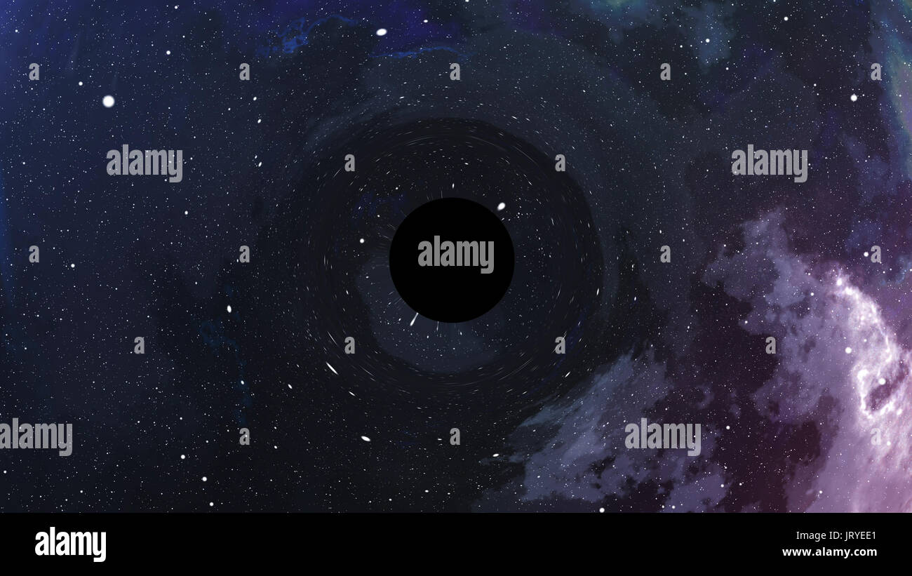 3D illustration of the Big Bang theory with the initial dark matter ...