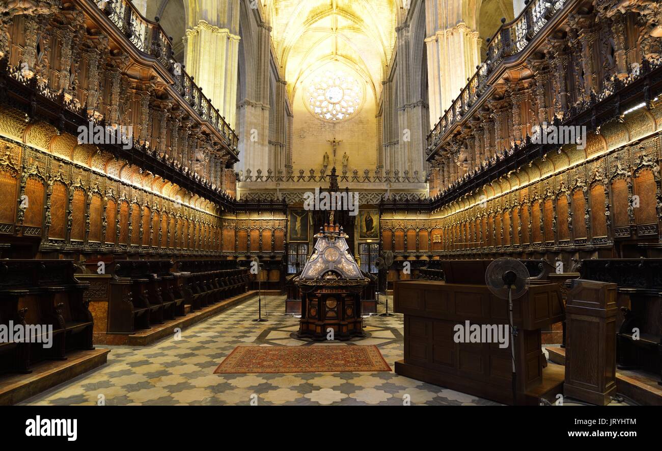 Seville interior hi-res stock photography and images - Alamy