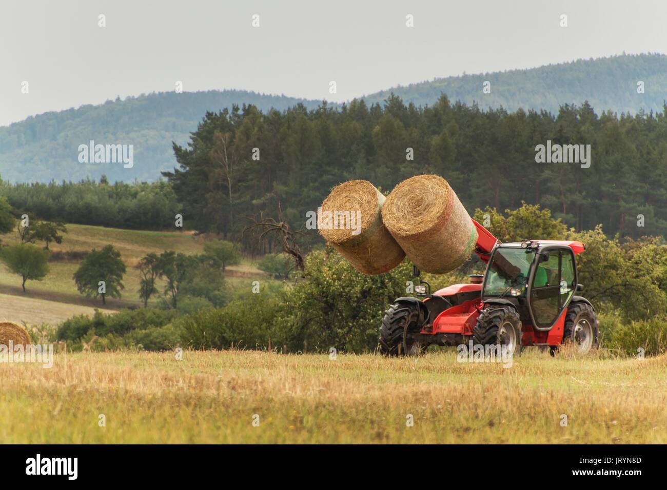 Bale collector hi-res stock photography and images - Alamy