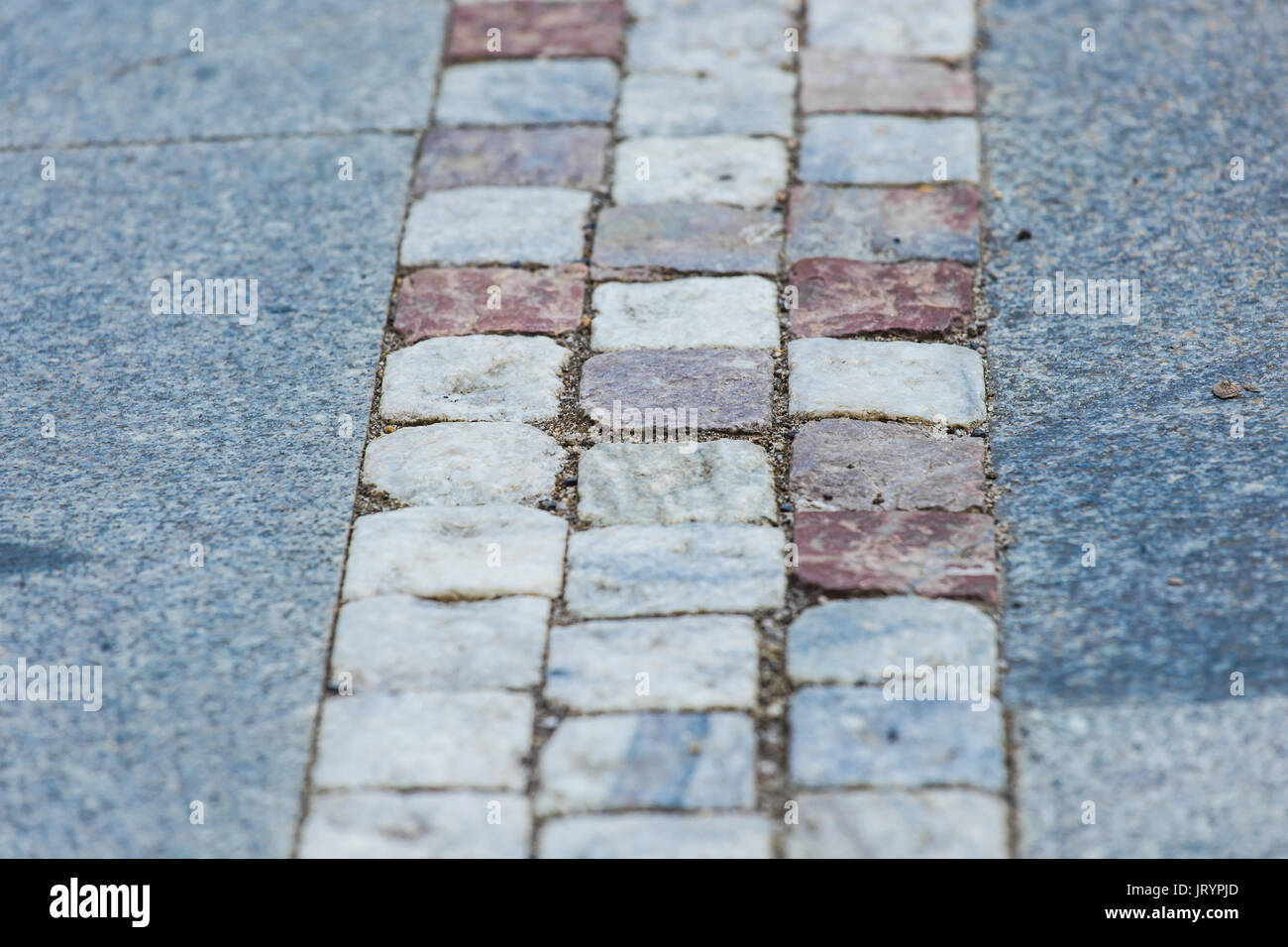 Paving Stones Road Texture Stock Photo - Alamy