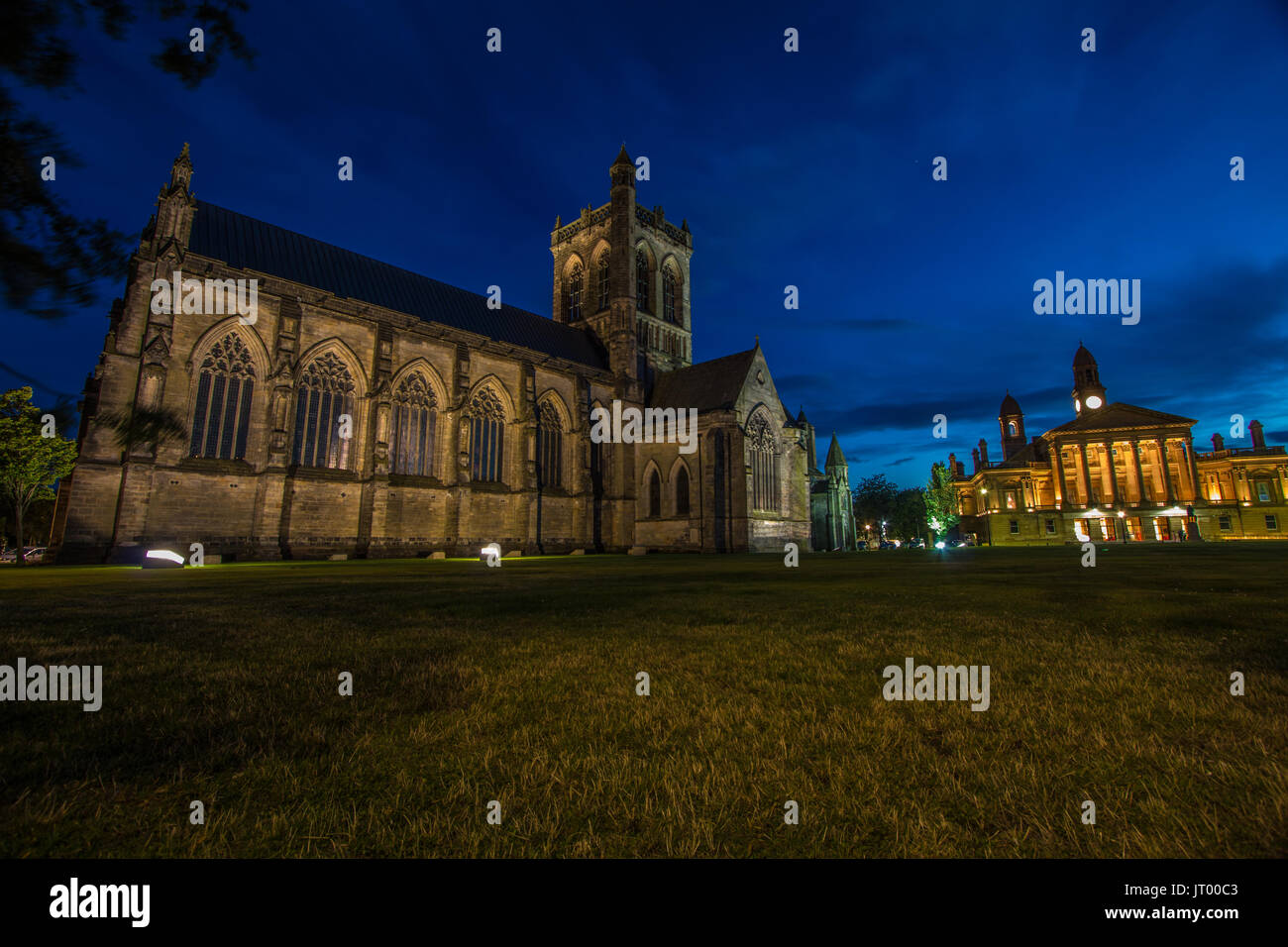 Paisley abbey paisley renfrewshire scotland hi-res stock photography ...