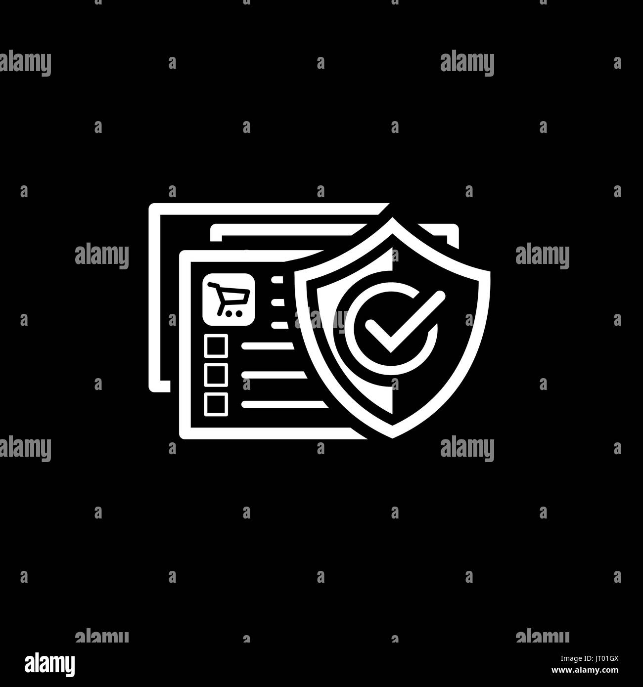 Shop receipt Stock Vector Images - Alamy