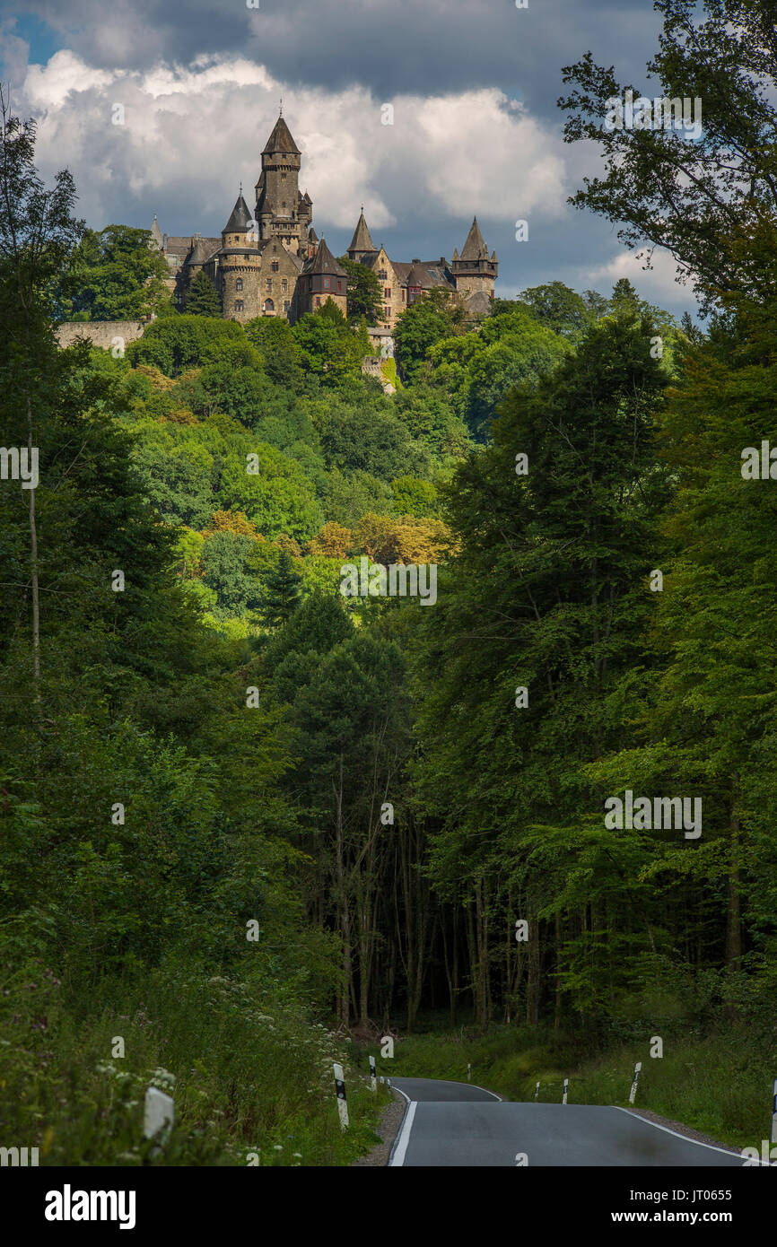 Braunfels Castle aka Schloss Braunfels, Braunfels, Hesse, Germany Stock ...