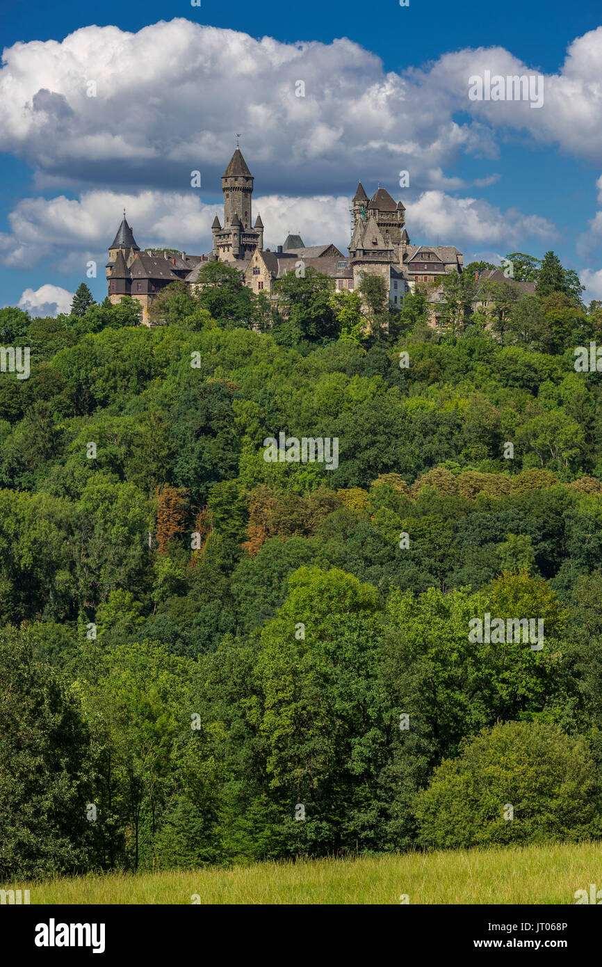 Braunfels Castle aka Schloss Braunfels, Braunfels, Hesse, Germany Stock ...