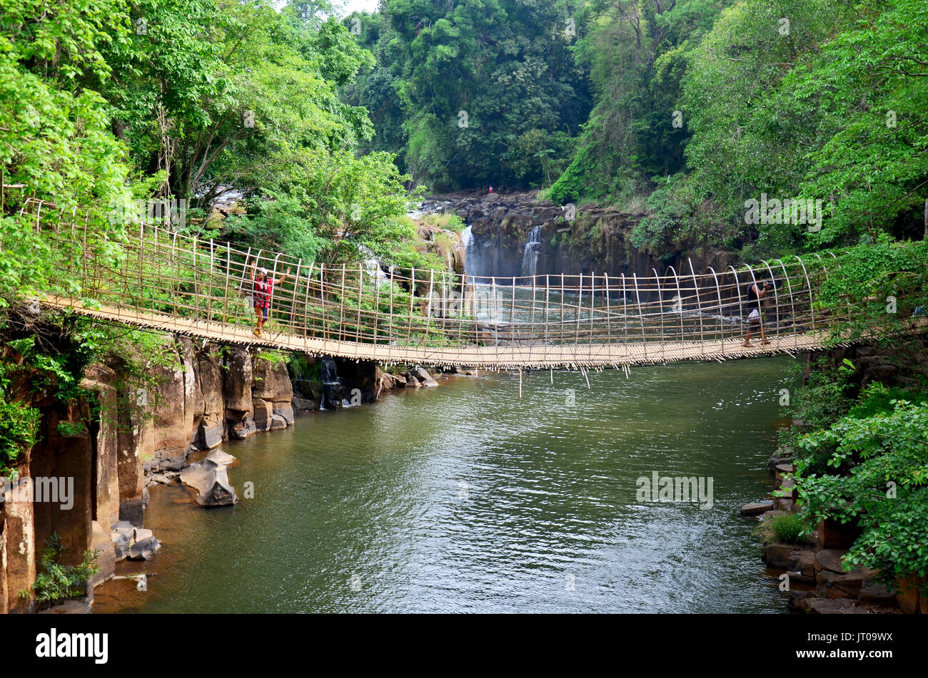 Friendship bridge laos hi-res stock photography and images - Alamy