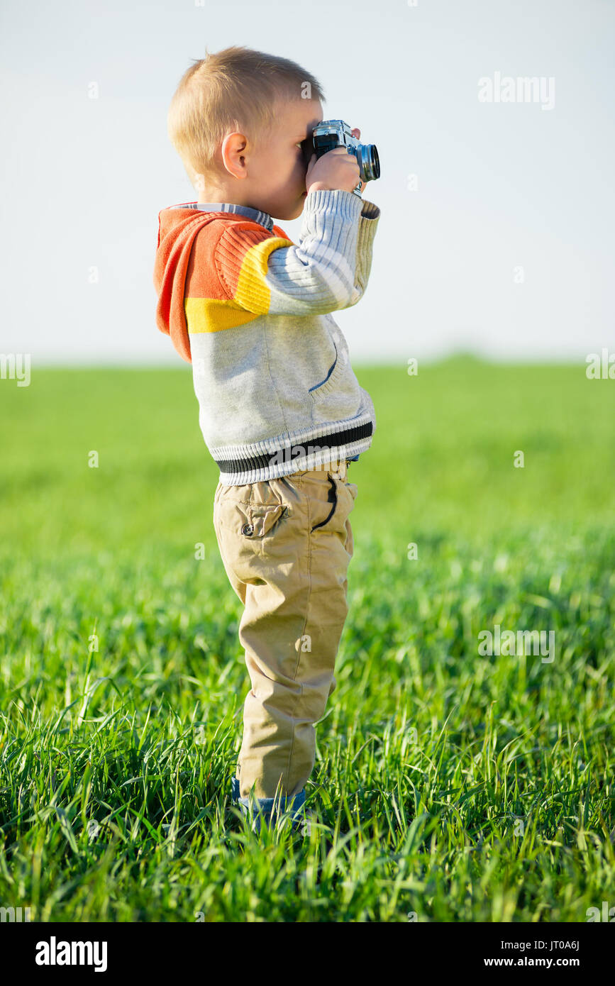 Child film camera hi-res stock photography and images - Alamy