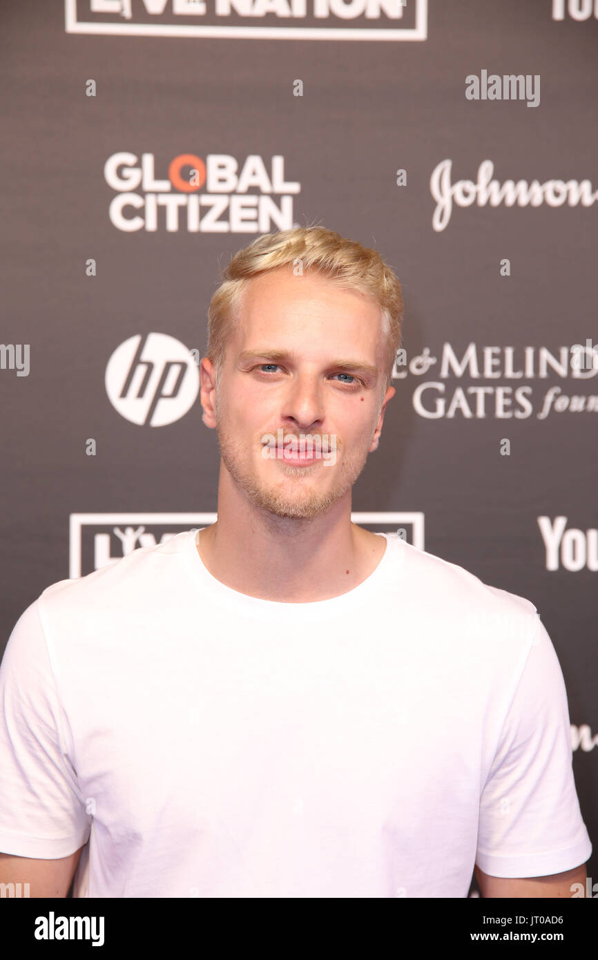 Global Citizen Festival at Barclaycard Arena, Hamburg. Featuring: Mario ...