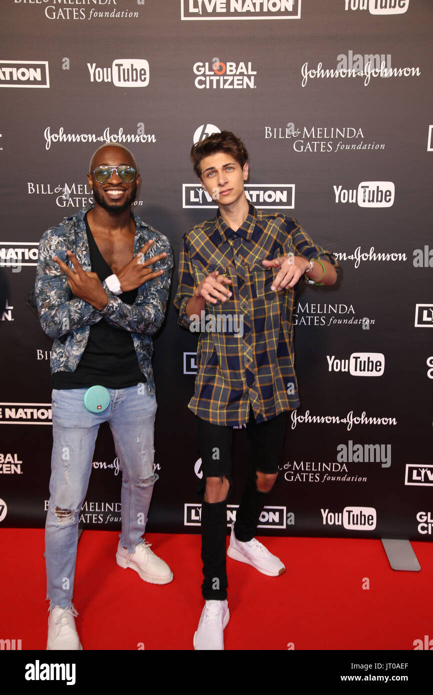 Global Citizen Festival at Barclaycard Arena, Hamburg. Featuring: Lukas ...