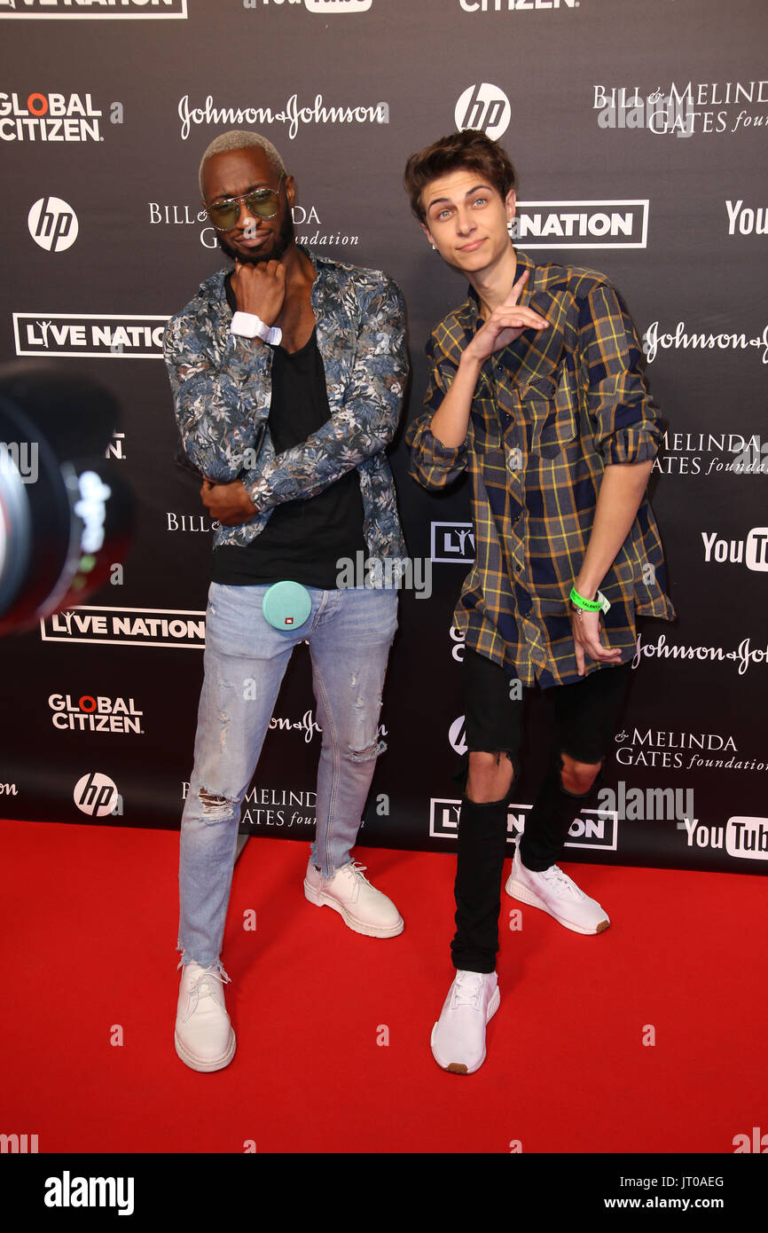 Global Citizen Festival at Barclaycard Arena, Hamburg. Featuring: Lukas ...