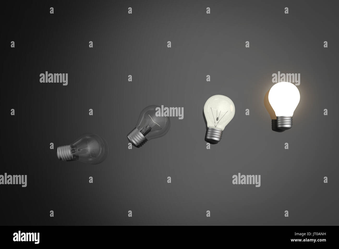 innovation concept with light bulbs shining Stock Photo - Alamy