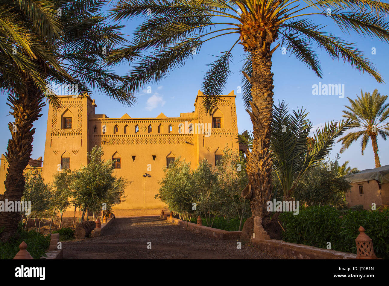 Hotel Espace Kasbah Dar Es Salam, Skoura oasis Palm Grove Palmeral ...