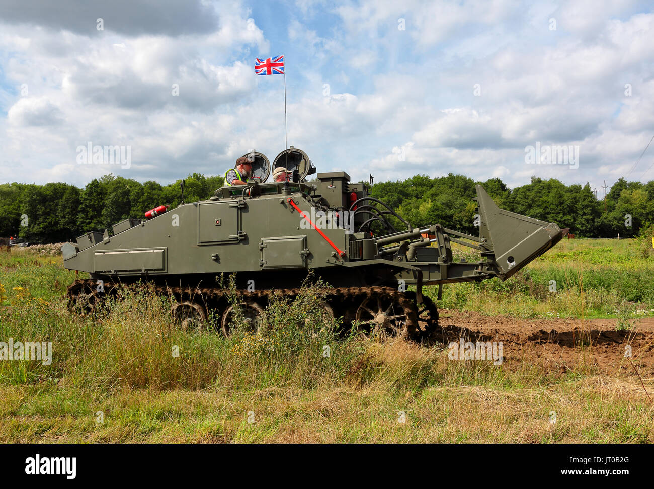 Beach armoured recovery vehicle hi-res stock photography and images - Alamy